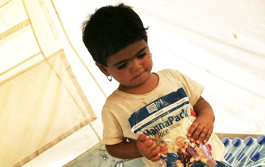 In Iraq: Safe but Without a Home : Feed My Starving Children